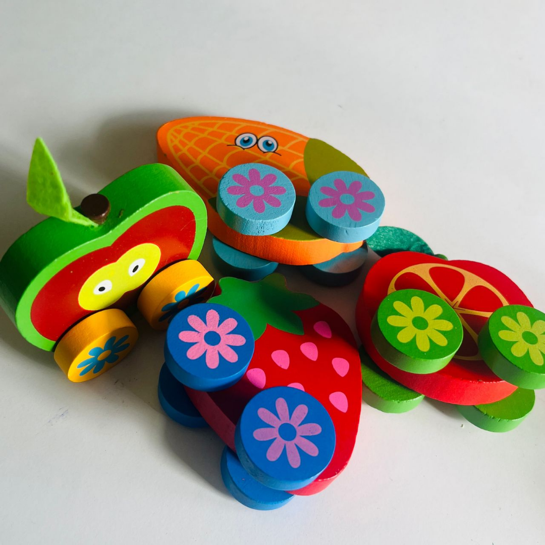 Wooden Fruits vehicles(1) – Hi5Toys