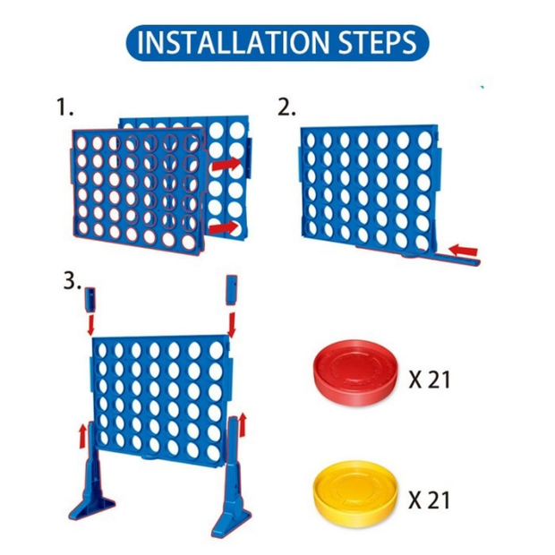Connect 4 in a Row Game – Hi5Toys