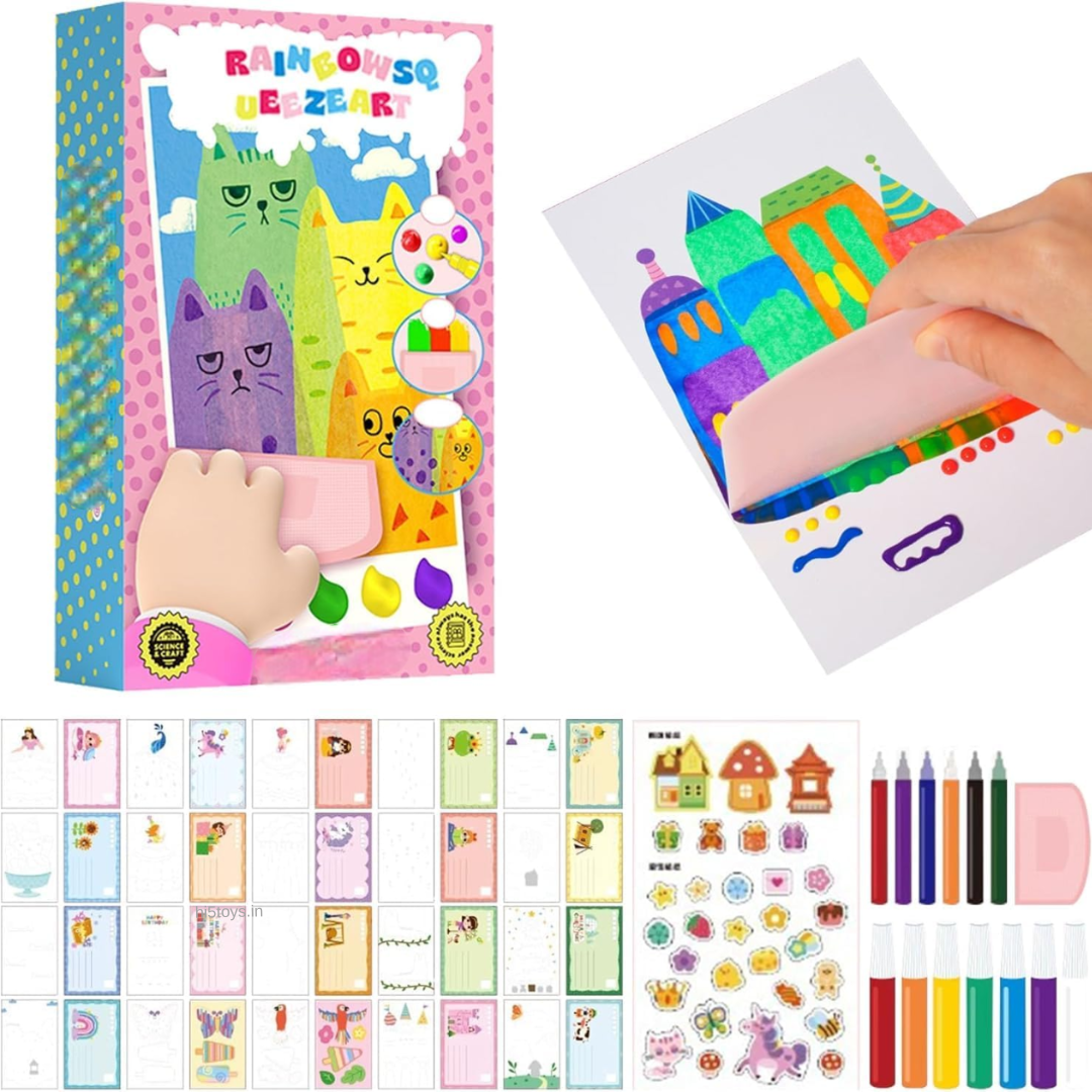 Rainbow Squeeze Art – Hi5Toys