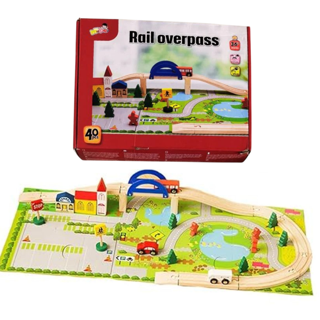 Rail over pass Puzzle Game – Hi5Toys