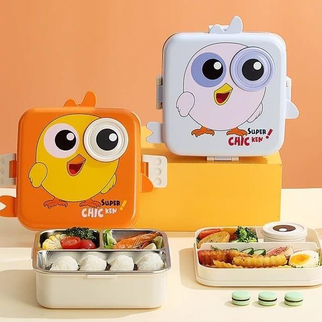 Chickie Chick Lunch Box Stainless Steel – Hi5Toys