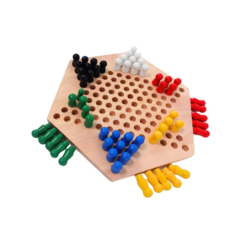 Chinese Checker Board Game Classic Strategy Game Board – Hi5Toys