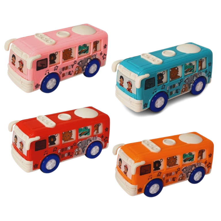 Mini Friction Bus Toy (1pc) – Hi5Toys