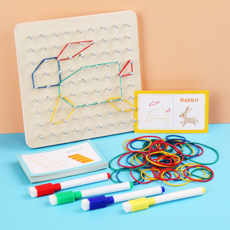Nails Multi Geo board – Hi5Toys