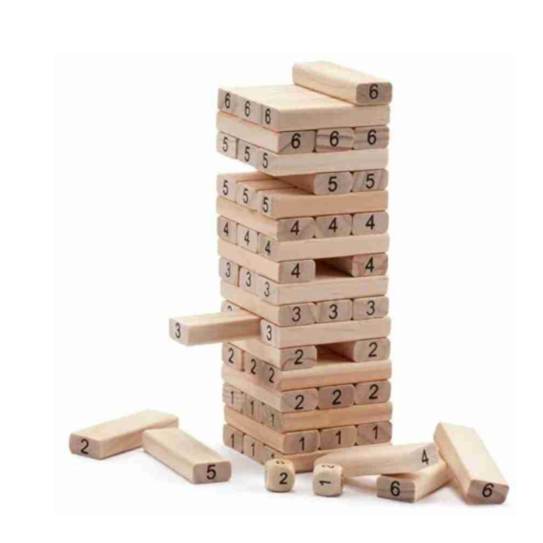 Number Jenga - Small – Hi5Toys