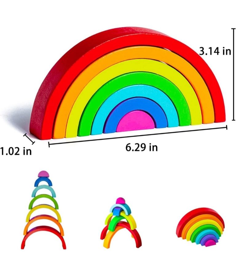 Rainbow stacker – Hi5Toys