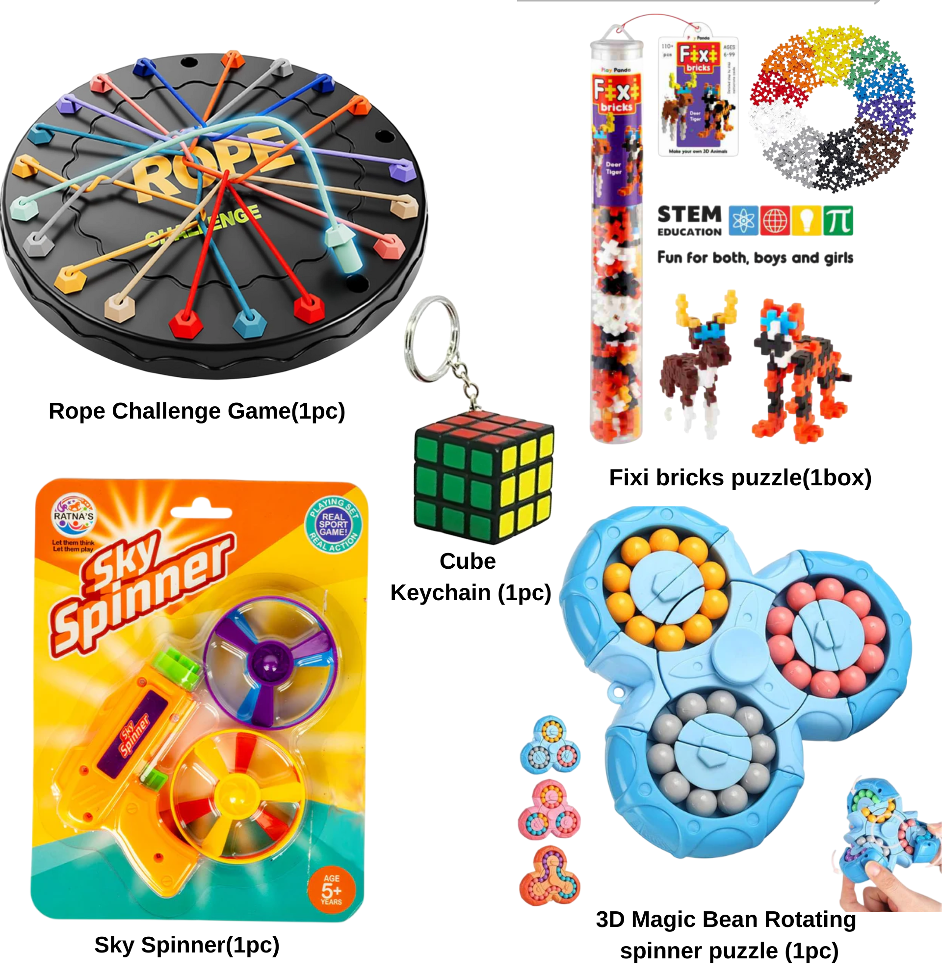 5 products Combo Rs699 – Hi5Toys