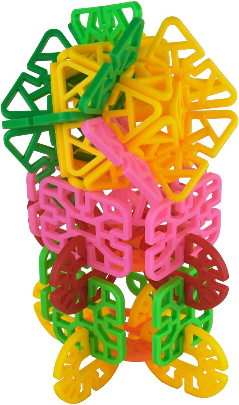 Interlocking Plastic Disc Set Building Toy (15 to 17pcs) – Hi5Toys